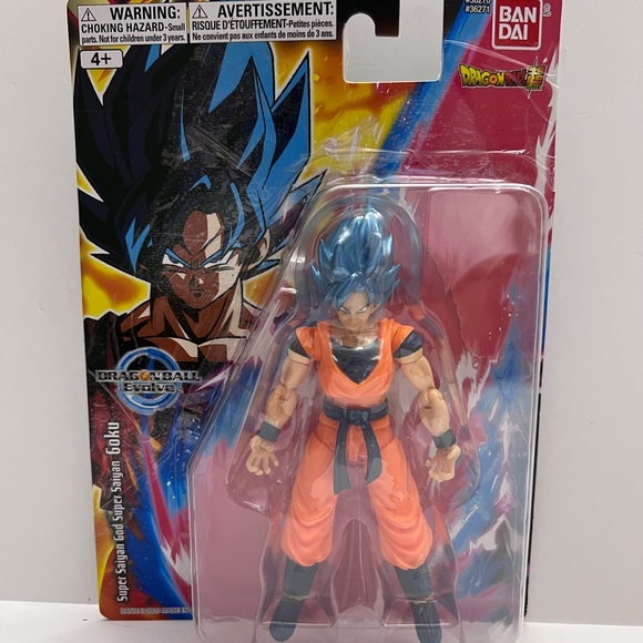 Bandai Namco | Toys | Dragonball Evolve Siper Saiyan Blue Guko 5 Action ...